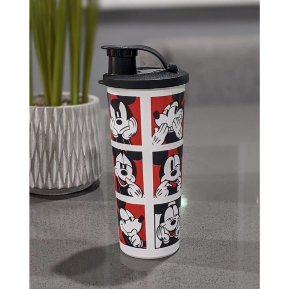 Tupperware | Dining | Tupperware Disney Mickey Mouse Tumbler W Drinking ...